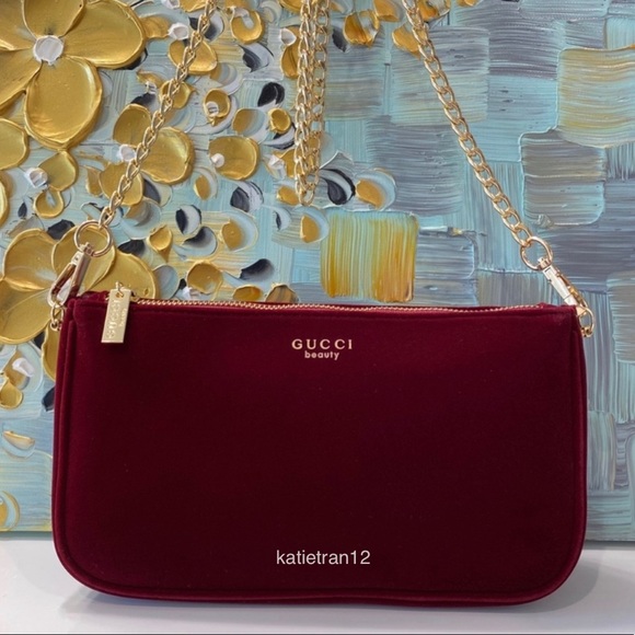 Gucci | Bags | Gucci Beauty Makeup Pouch To Crossbody Bag Purse | Poshmark